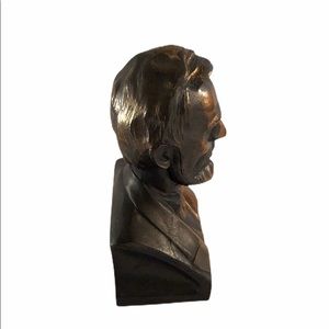 Accents | Abraham Lincoln Bronzed Copper Head Sculpture | Poshmark